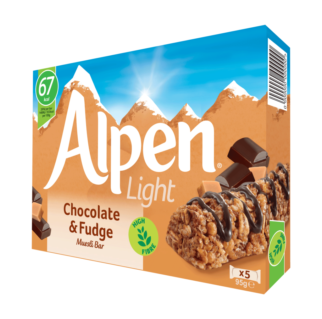 Alpen Light Bars – Chocolate & Fudge